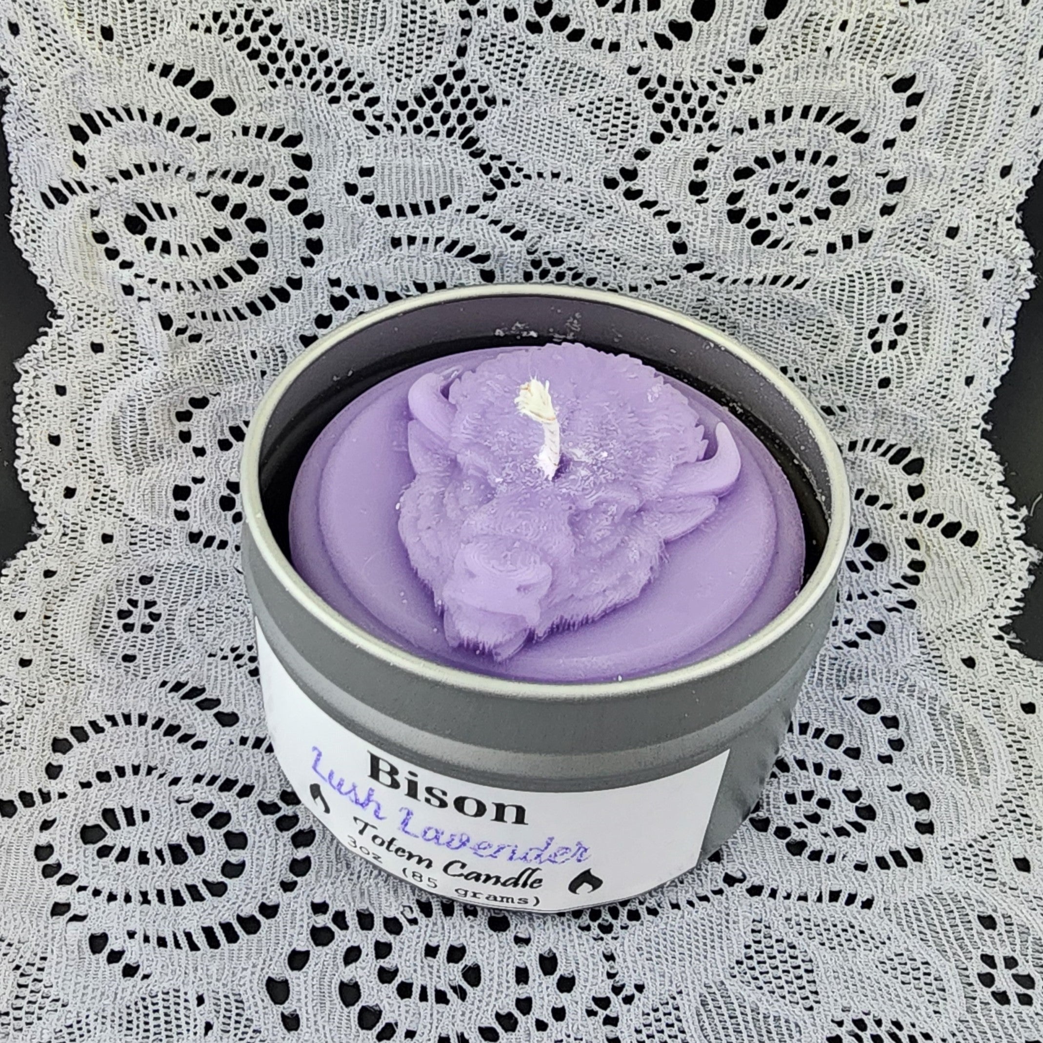 Totem Candle - Bison – Candlelight Craft